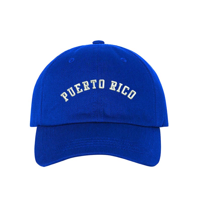PUERTO RICO Dad Hat Embroidered Puerto Rico Hat Low Profile - Etsy