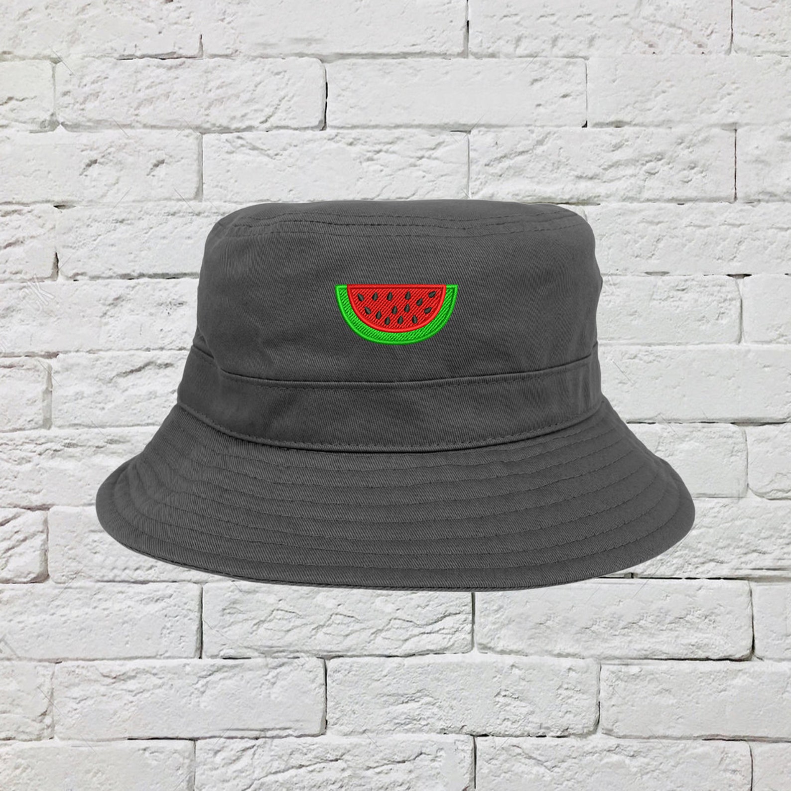 Watermelon Bucket Hat Melon Sun Hat Fisherman Bucket Hat - Etsy