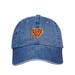Pizza Baseball Hat PIZZA HEART Dad Hat Foodie Gift Pepperoni - Etsy