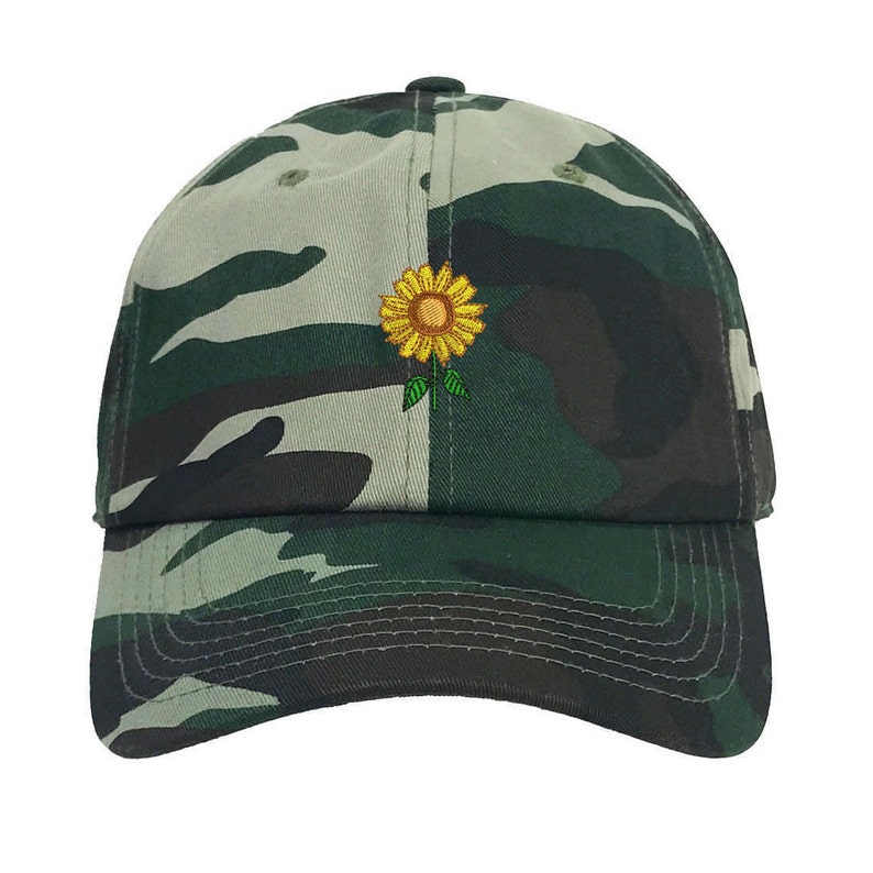 SUNFLOWER Baseball Hats Embroidered Cap Flower Baseball Cap - Etsy
