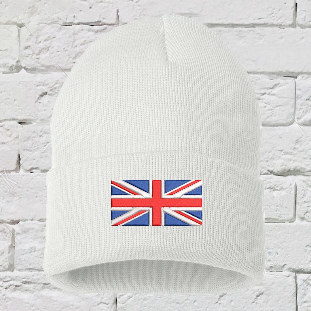 British Flag Beanie, UK Beanie Hat, United Kingdom hats, European Hats ...