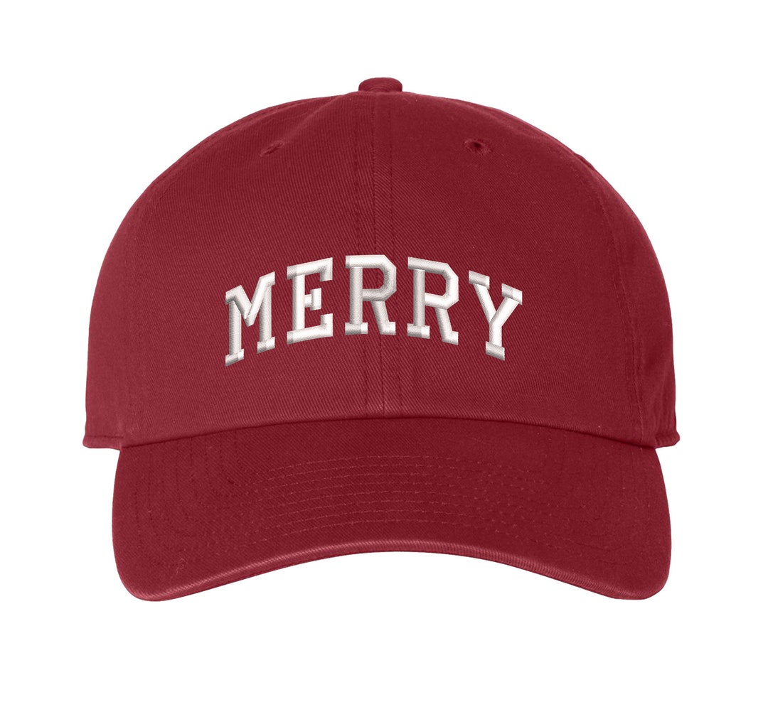 Christmas Baseball Hat Merry Christmas Embroidered 47 Brand Baseball ...