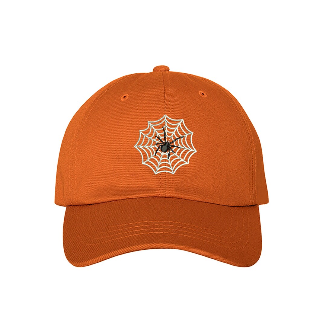 Baseball Caps | CREEPY SPIDER , Spider Hat , Embroidered Spider ...