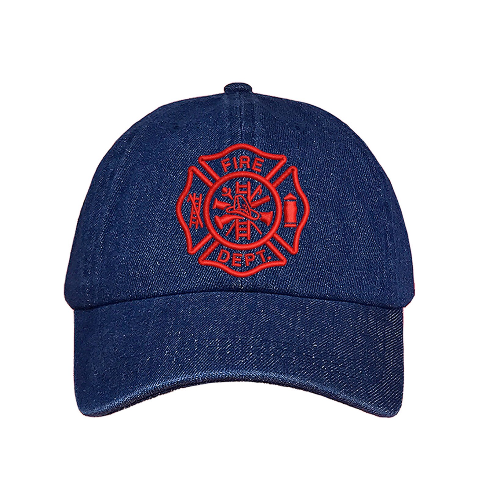 Firefighter Baseball Hat, Fireman Caps, Maltese Cross Baseball Caps ...