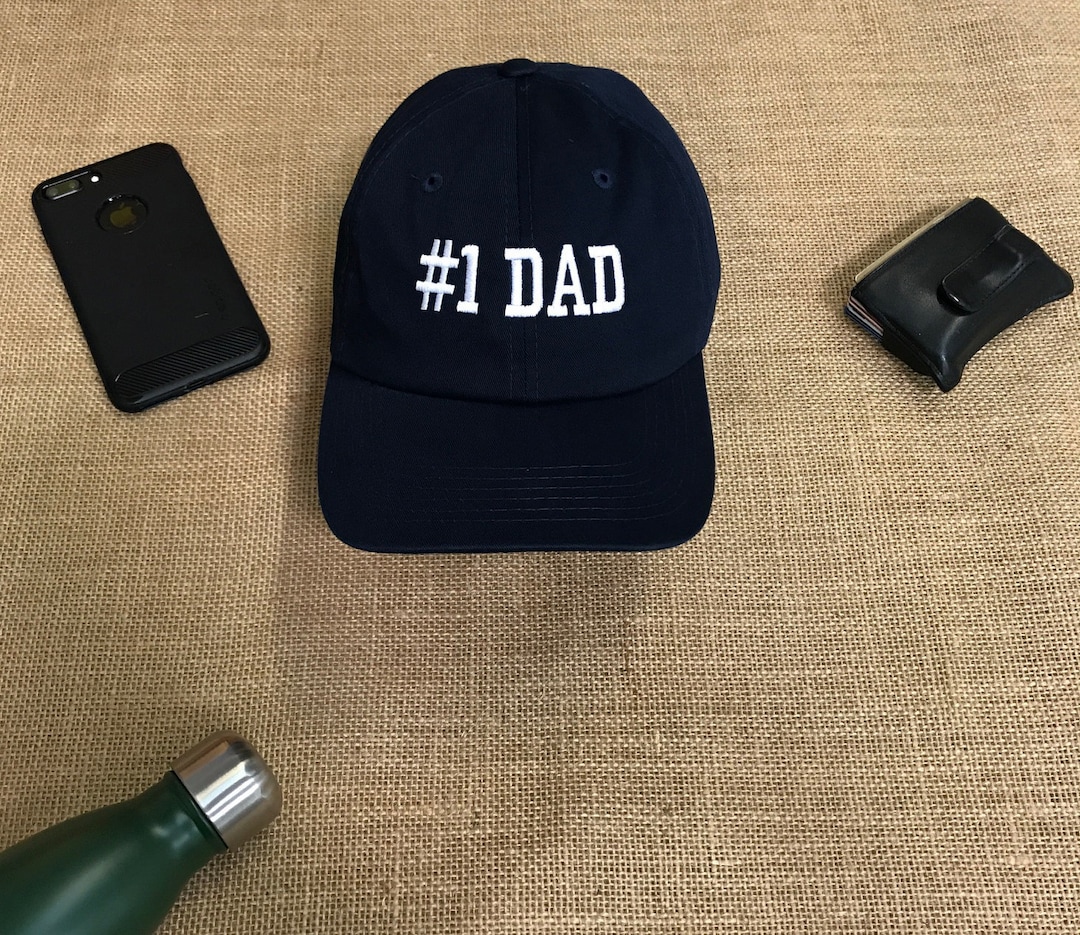 DAD Baseball Hat | Fathers Day Gift, #1 Dad Baseball Cap, Gift for Him ...