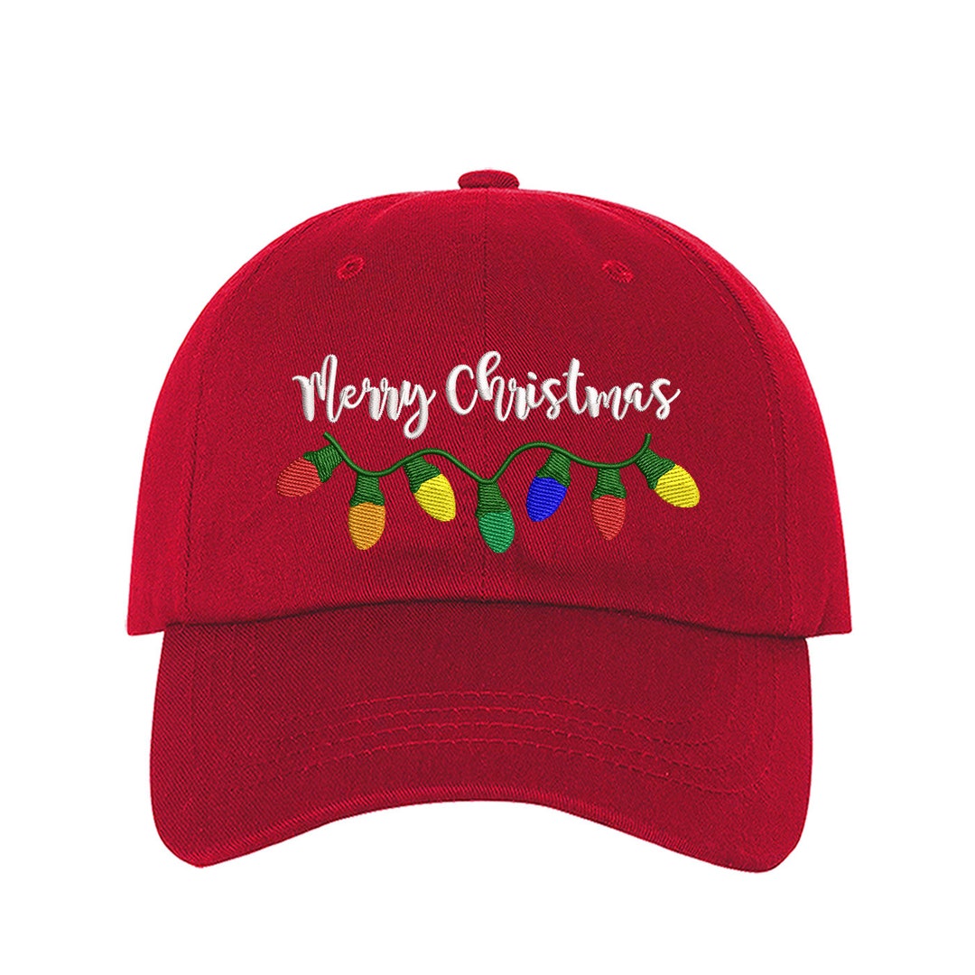 Merry Christmas Hat Cap, Christmas Outfit Caps Holidays Baseball Hat ...