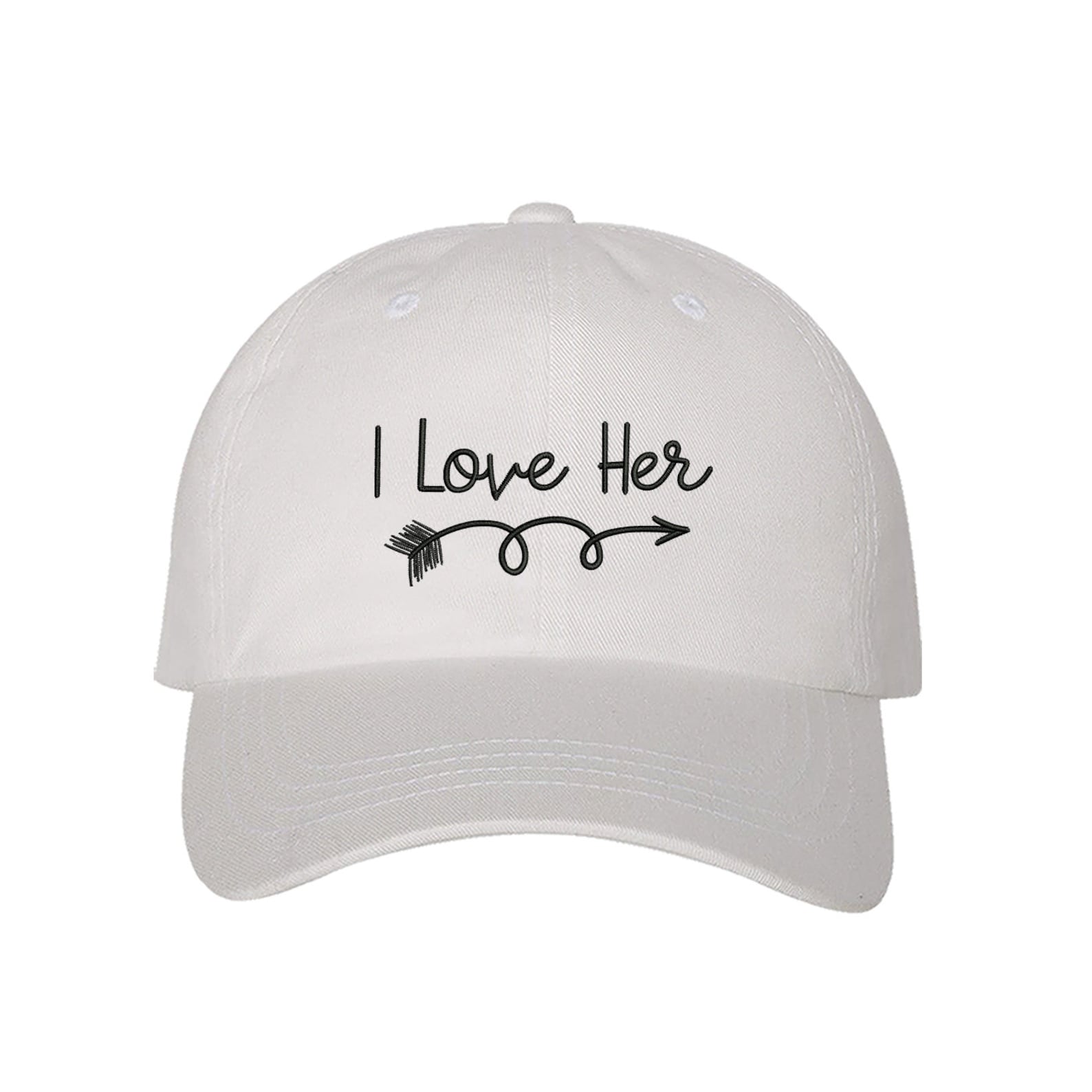 Couples Dad Hats I love him Baseball Cap I love her His and | Etsy