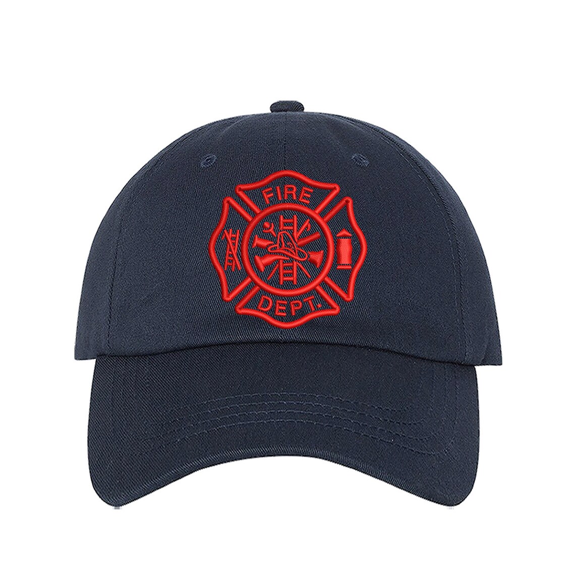 Firefighter Baseball Hat, Fireman Caps, Maltese Cross Baseball Caps ...