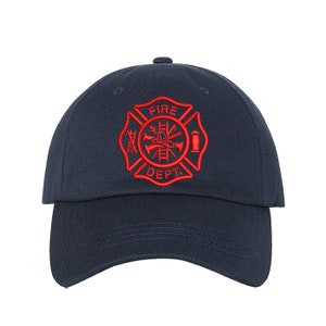Firefighter Baseball Hat, Fireman Caps, Maltese Cross Baseball Caps ...