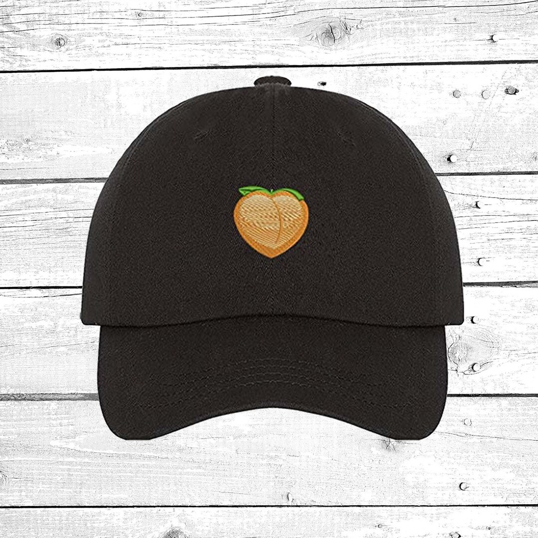 Peach Fruit Baseball Hats Peach Cap , Peach Symbol Baseball Cap, Peach ...