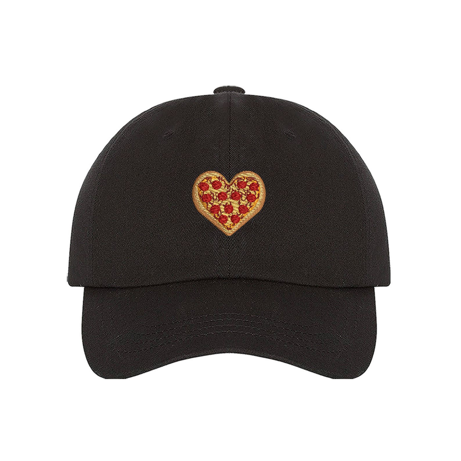 Pizza Baseball Hat PIZZA HEART Dad Hat Foodie Gift Pepperoni - Etsy