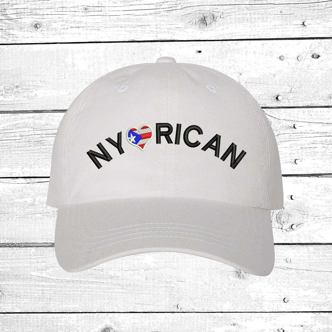 NY Rican Flag, Baseball Hat, Puertorican Festival Hats, New York ...