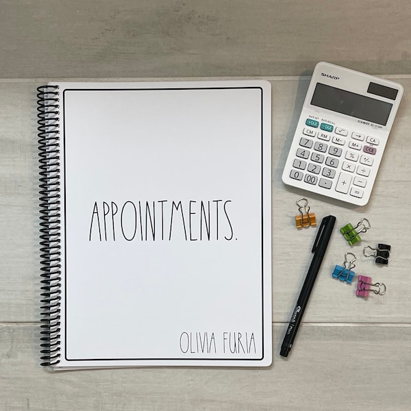 Appointment Book - Etsy