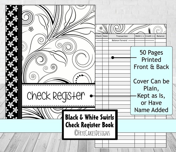 Debit Register Cover