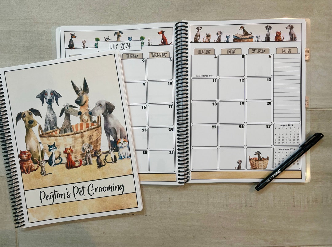 2026 Pet Sitter Planner & Organizer With Pet and Owner Info Pages and ...