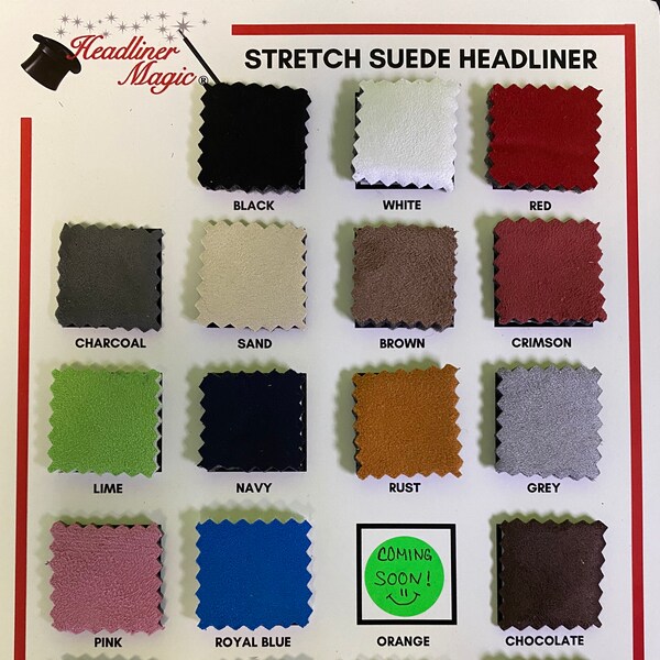 Suede Headliner Fabric - Etsy