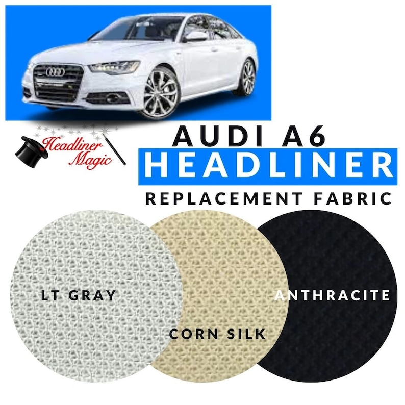 Headliner Ceiling Repair Fabric Material for Audi A6 - Etsy