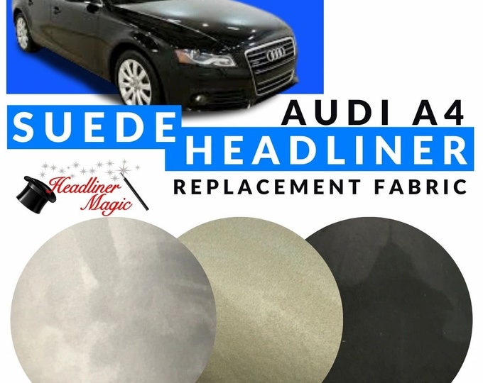 Stretch Suede Upgrade Headliner Ceiling Repair Fabric Material for Audi ...