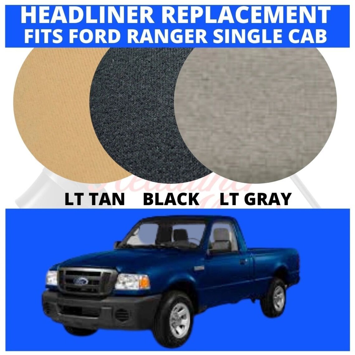 Headliner Ceiling Repair Fabric Material for Ford Ranger PK | Etsy