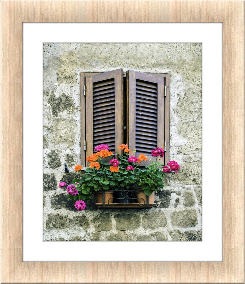 8 X 10 Instant Download Stone House Window With Flowers - Etsy