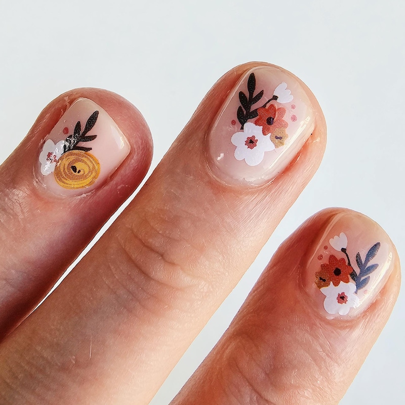 Unique Design Nail Decals - Etsy