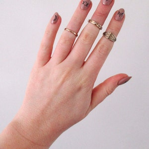 Witch Waterslide Nail Decals Halloween Nail Stickers Spooky Nail Art ...