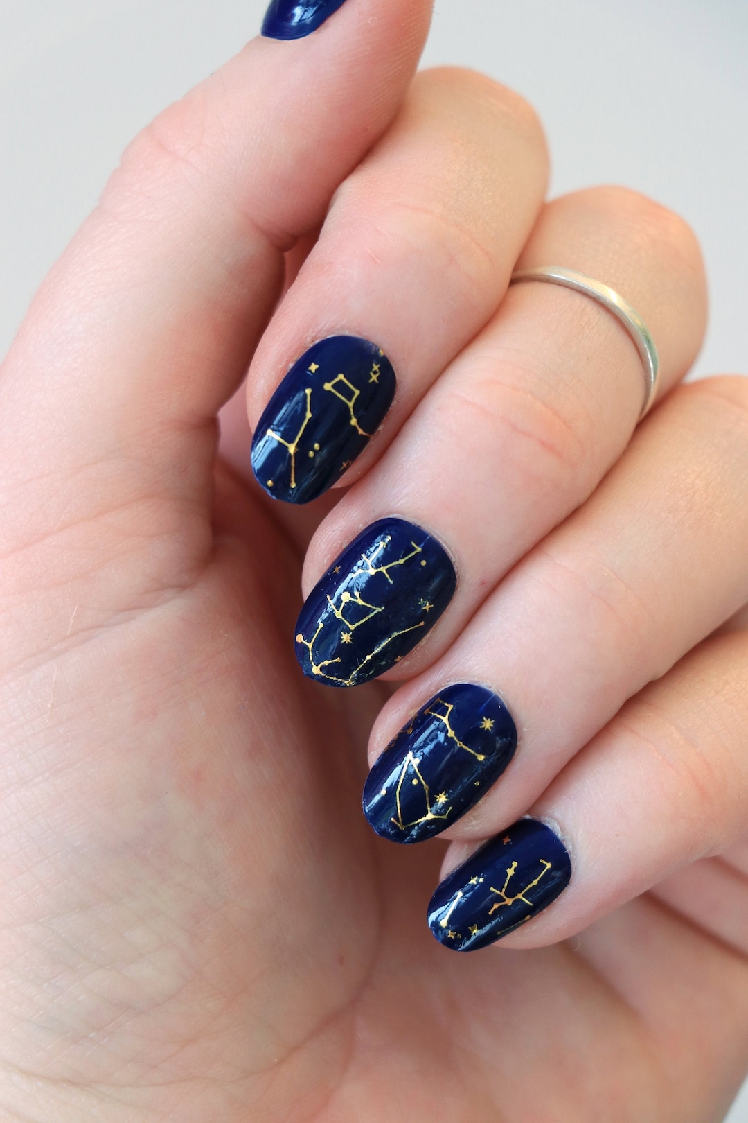 Constellation Waterslide Nail Decals | DIY Nail Art | Celestial Nail ...
