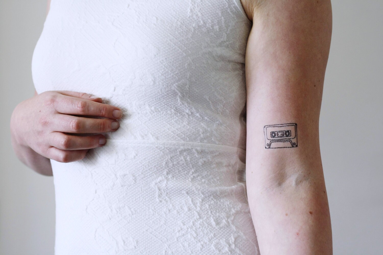 Cassette Tape Tattoo / Tape Temporary Tattoo / Nineties - Etsy UK