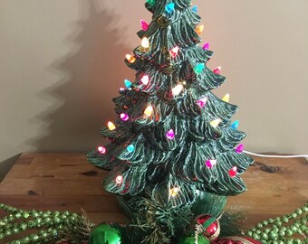 Atlantic confetti Barrel Ceramic Tree - Etsy