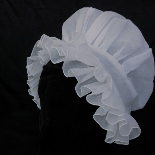 Pleated Ruffle Cap - Etsy