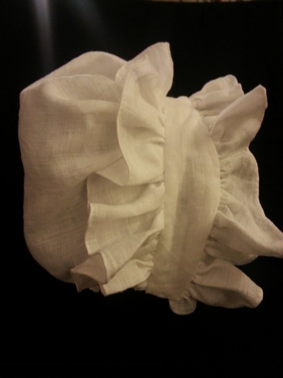 Women's Double Ruffle Cap - Etsy