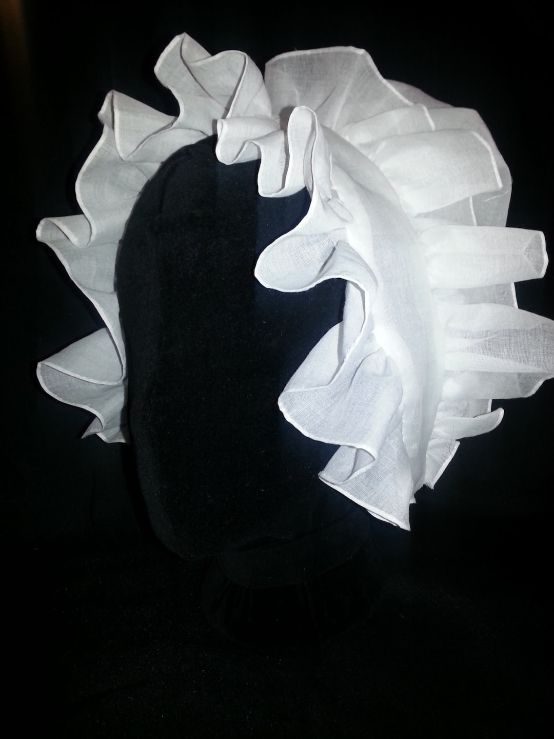 Women's Double Ruffle Cap - Etsy