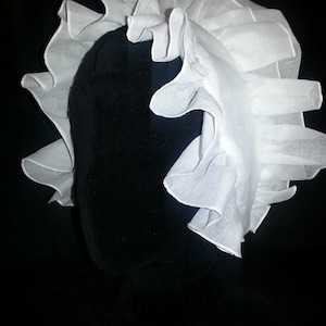 Women's Double Ruffle Cap - Etsy