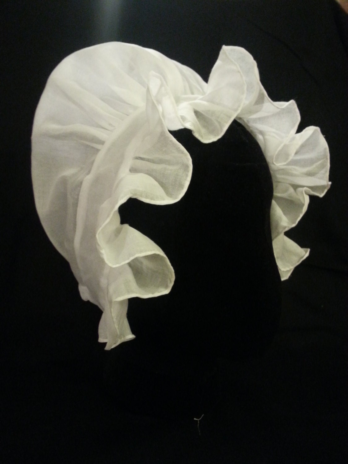 Single Ruffle Women's Cap - Etsy