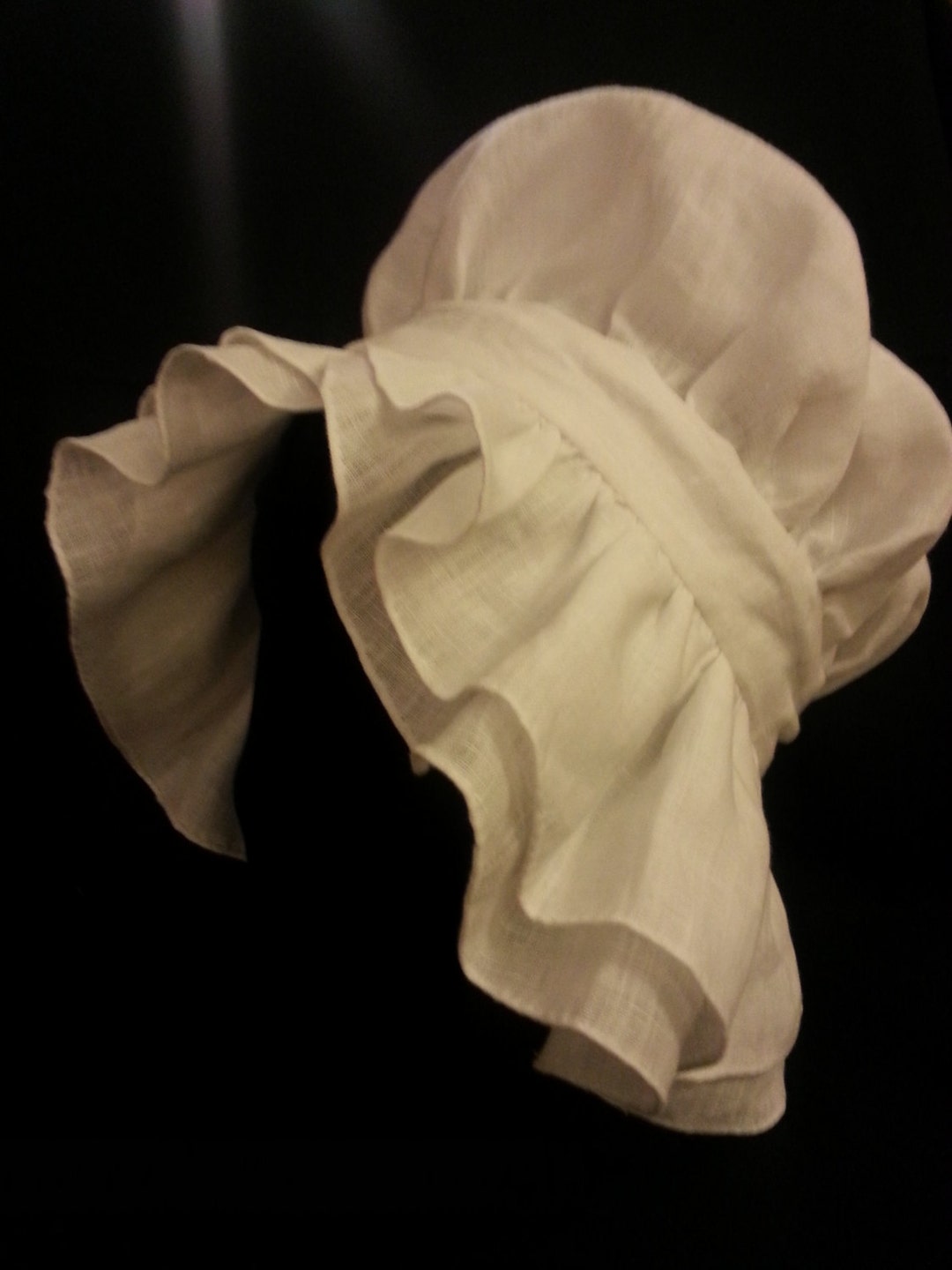 Women's Flounce-ruffle Cap - Etsy