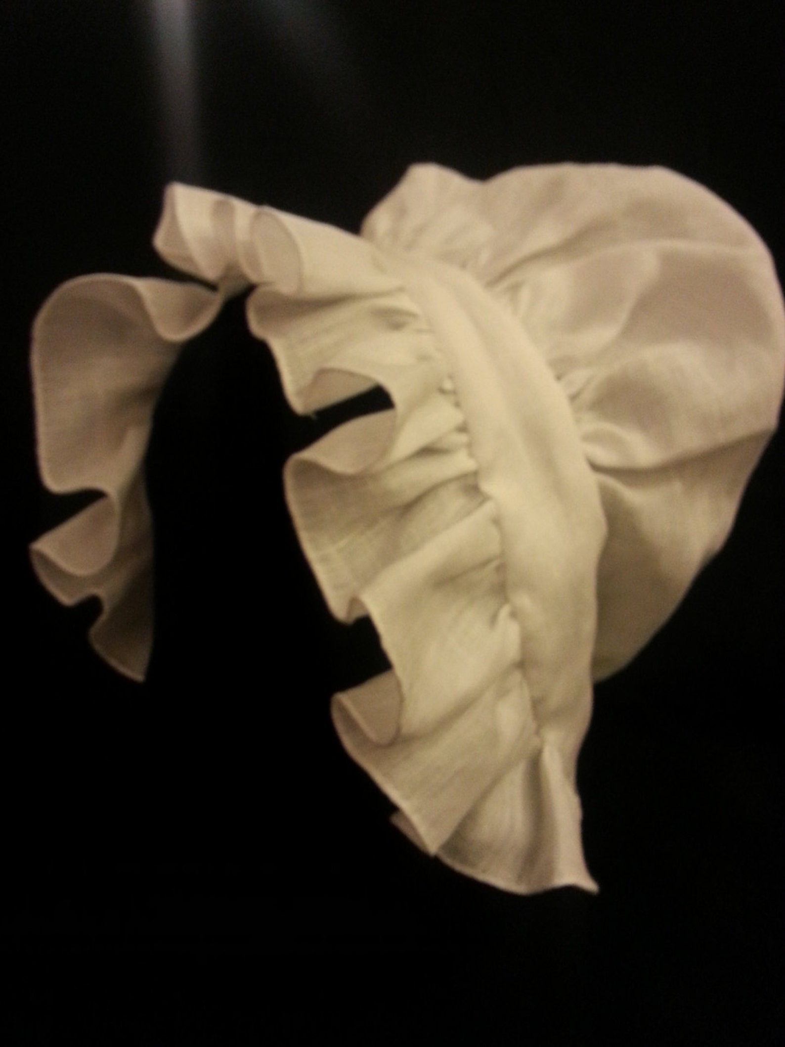 Single Ruffle Women's Cap - Etsy
