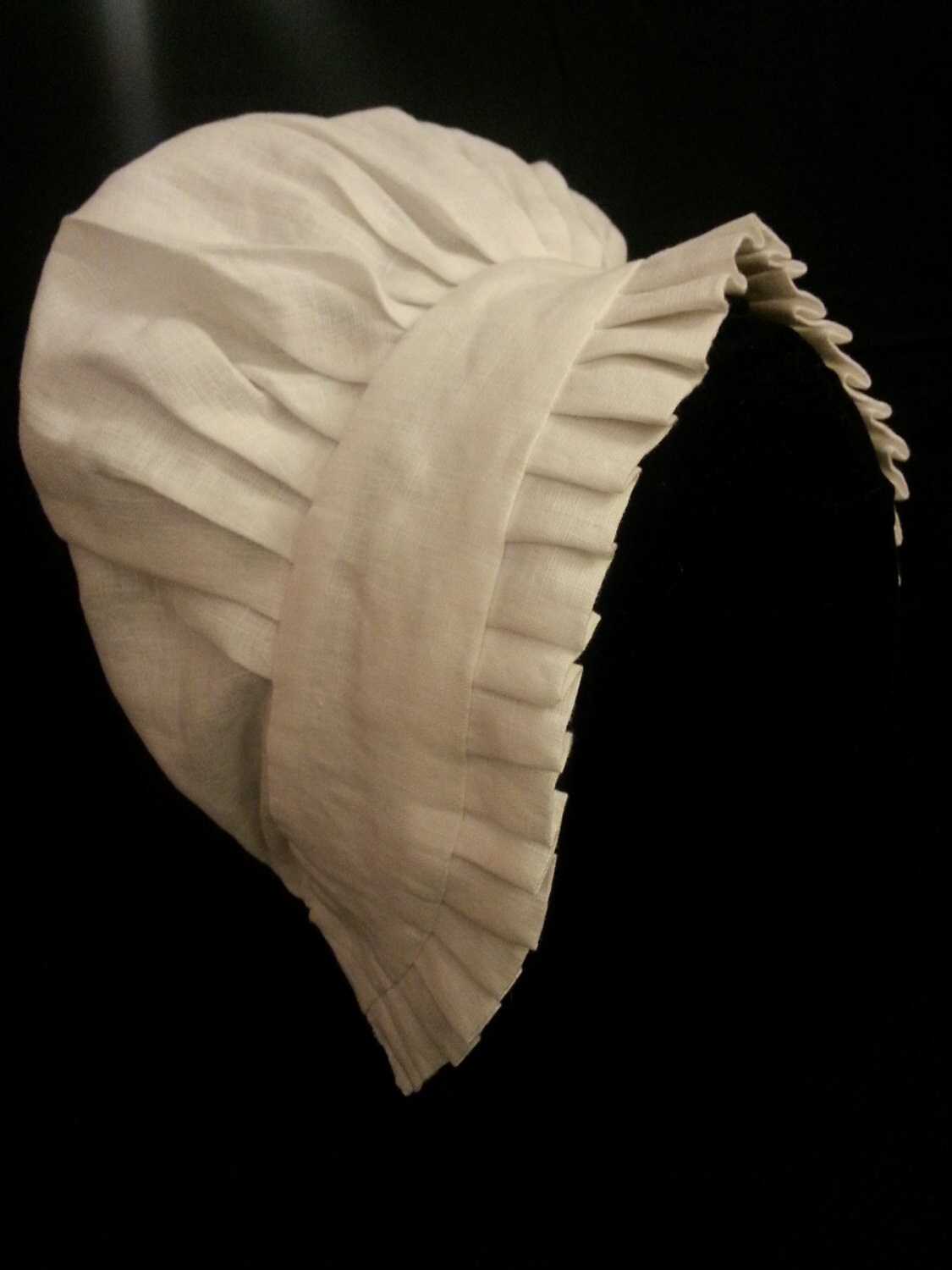 Pleated Ruffle Cap - Etsy