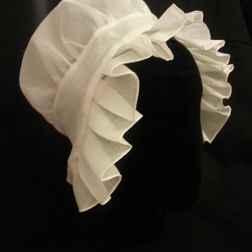 Pleated Ruffle Cap - Etsy