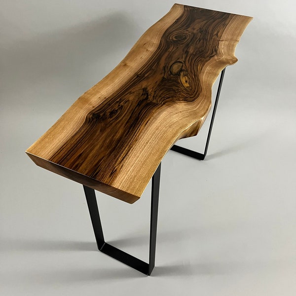 Live Edge Console - Etsy