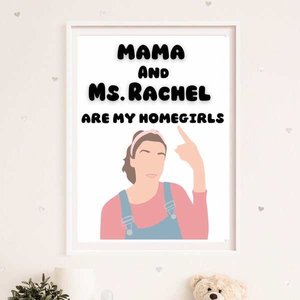 Ms Rachel Poster - Etsy