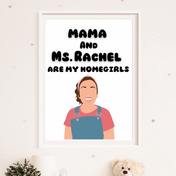 Ms Rachel Poster - Etsy