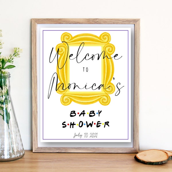 Friends Baby Shower - Etsy