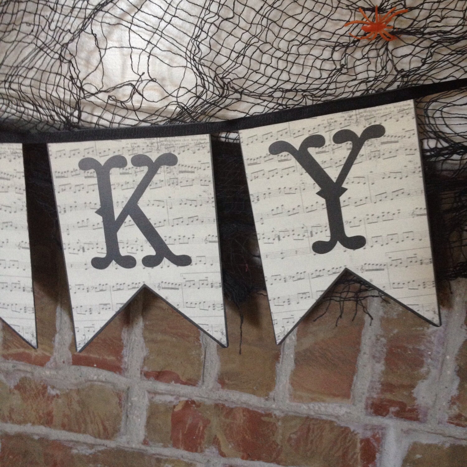 INSTANT DOWNLOAD, Printable Digital, Halloween SPOOKY Banner - Etsy