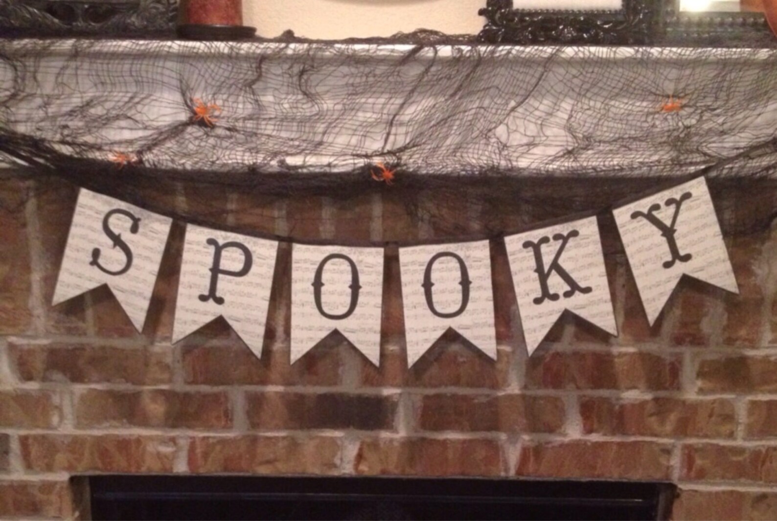 INSTANT DOWNLOAD, Printable Digital, Halloween SPOOKY Banner - Etsy