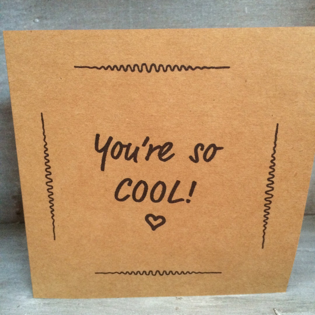 You're so Cool Card - Etsy