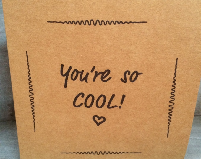 Youre so Cool True Romance Vinyl Sticker - Etsy UK