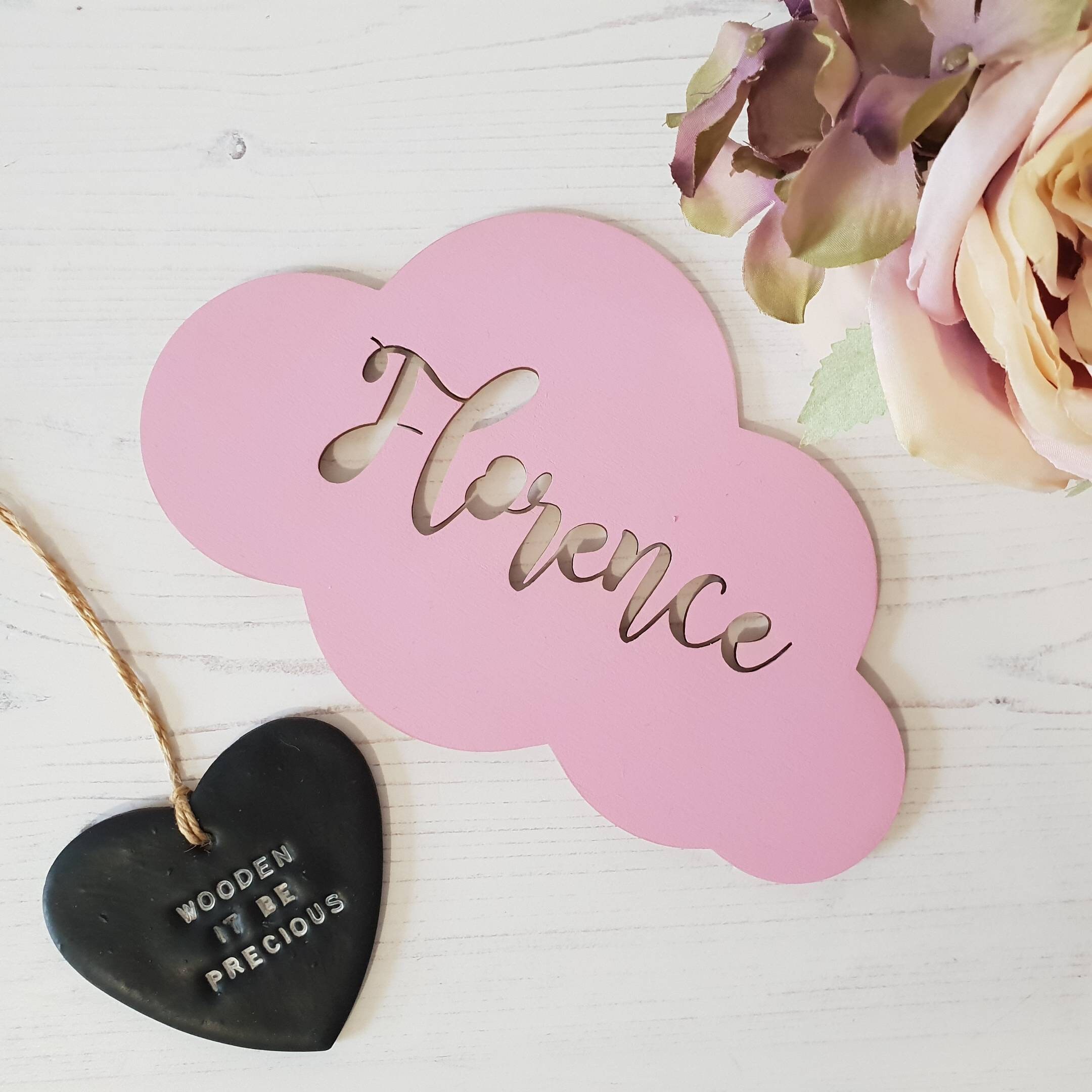 Personalised Cloud Door Plaque Bedroom Decor Nursery Decor | Etsy