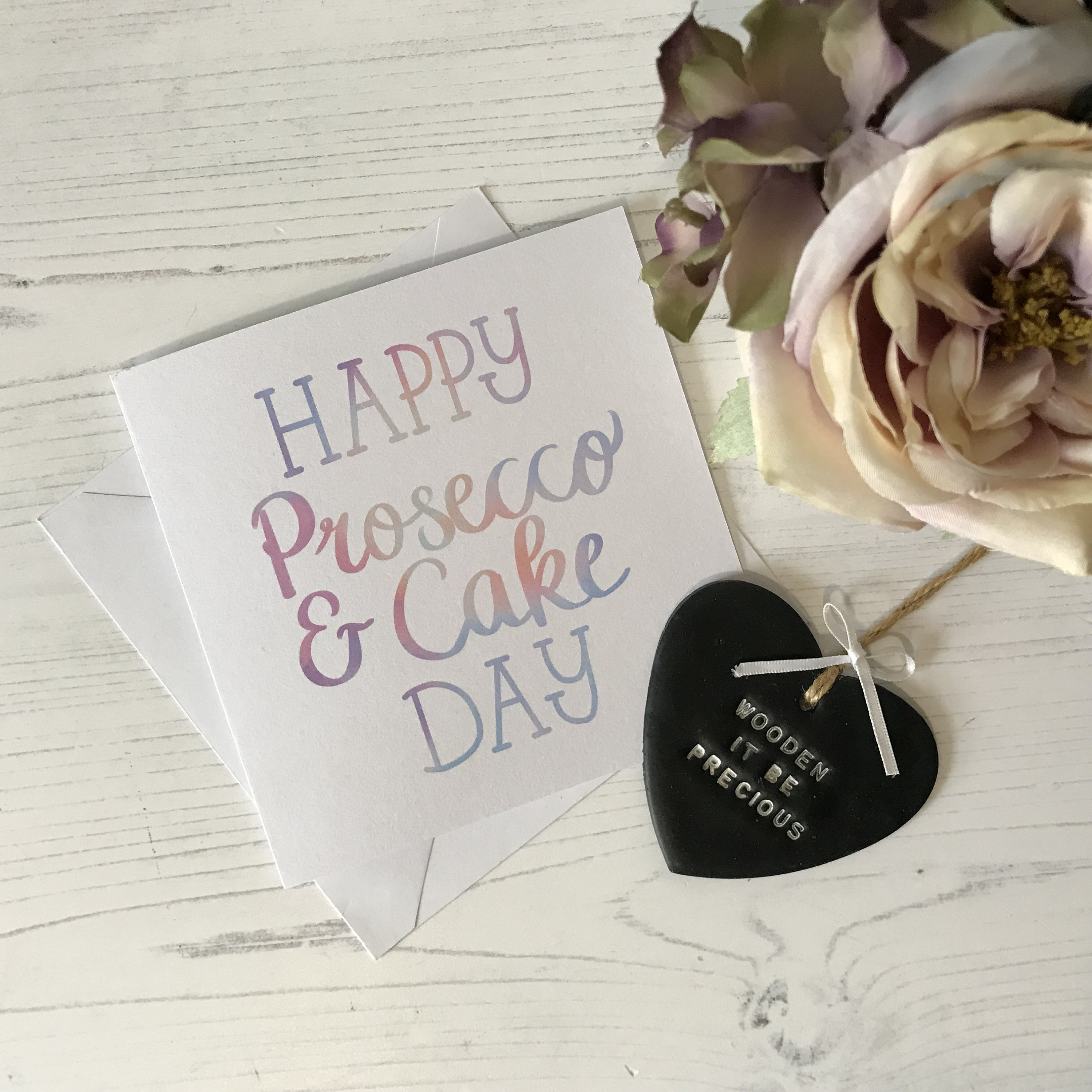 Prosecco and Cake Card, Prosecco Card, Birthday Card, Prosecco Lover ...