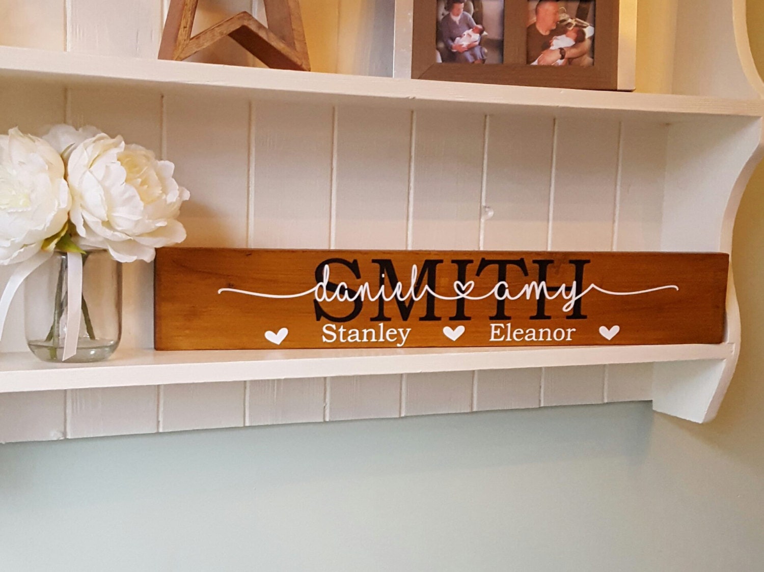 Personalised Name Plaque Name Sign Surname Plaque Custom | Etsy