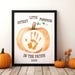 Fall Handprint & Footprint Keepsake | Baby Keepsake | Homeschool Craft ...